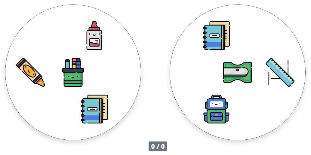 DOBBLE SCHOOL OBJECTS | Genially