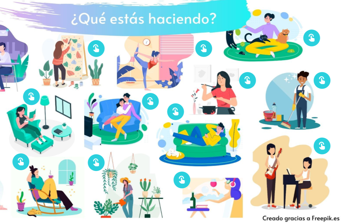 ESTAR GERUNDIO | Genially