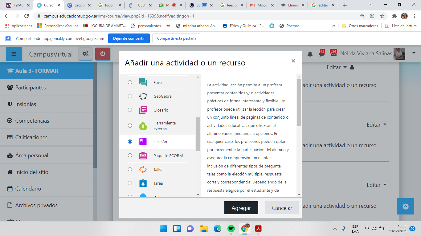 PRESENTACIÓN LECCIÓN | Genially