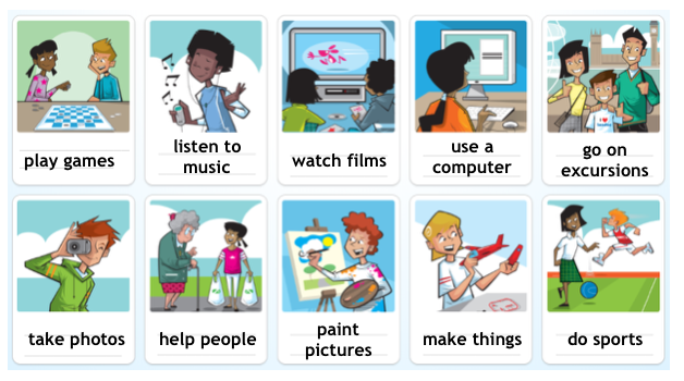 3rd Grade ENGLISH 1st Term | Genially