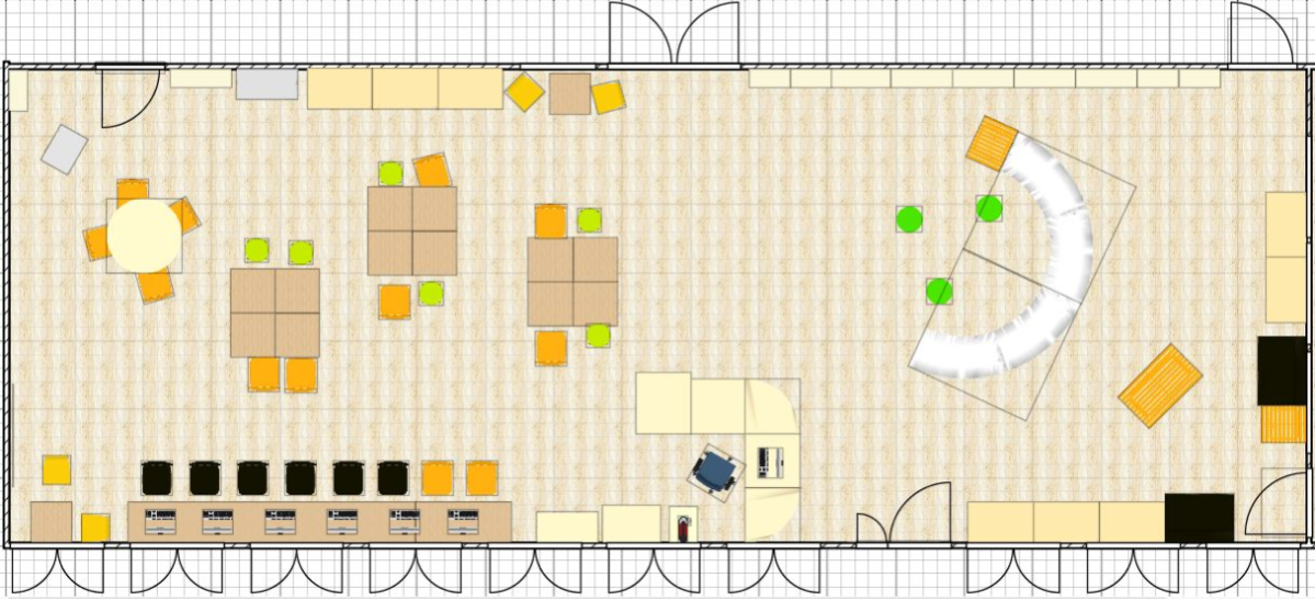 Plan du CDI | Genially