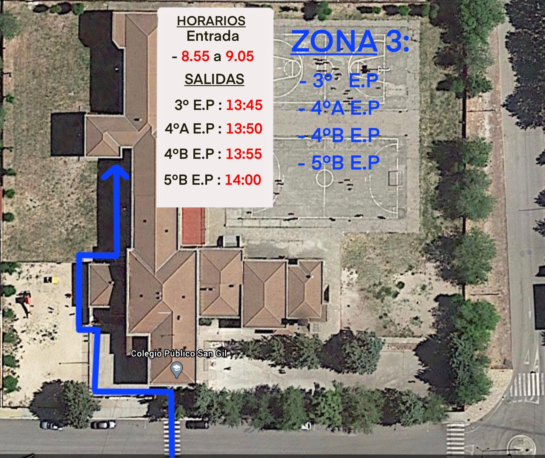 CEIP SAN GIL entradas y salidas 2020 | Genially