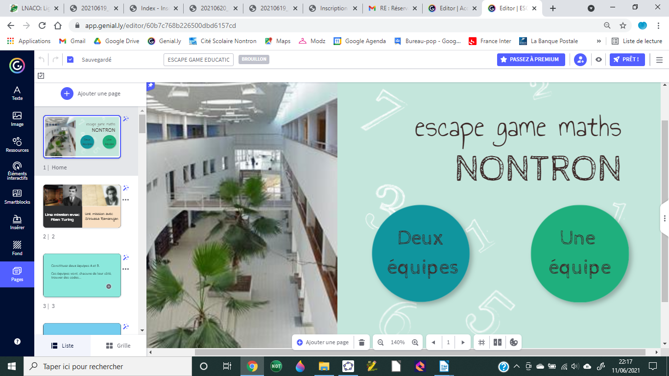 Accueil Lycée | Genially