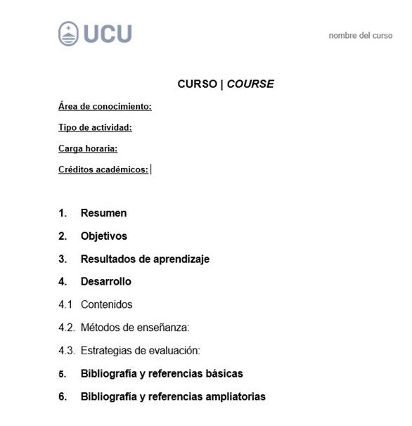 Programa del curso | Genially