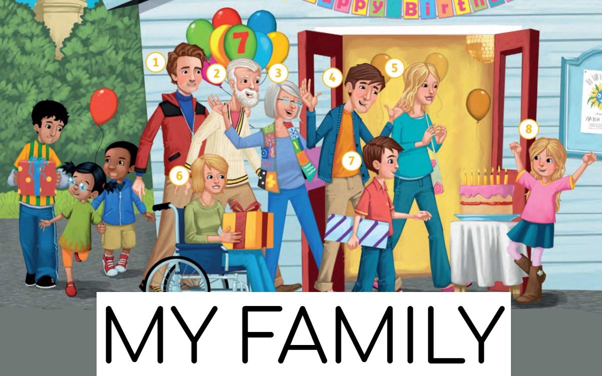 UNIT 4 - ROOFTOPS - MY FAMILY POSTER