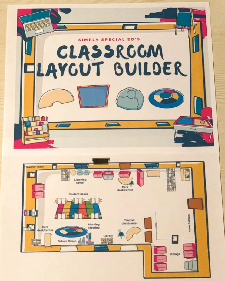 MOODBOARD SEATING CHART | Genially