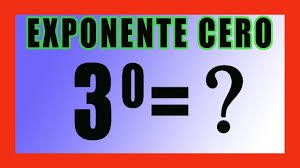 Propiedades de la potenciación. I parte