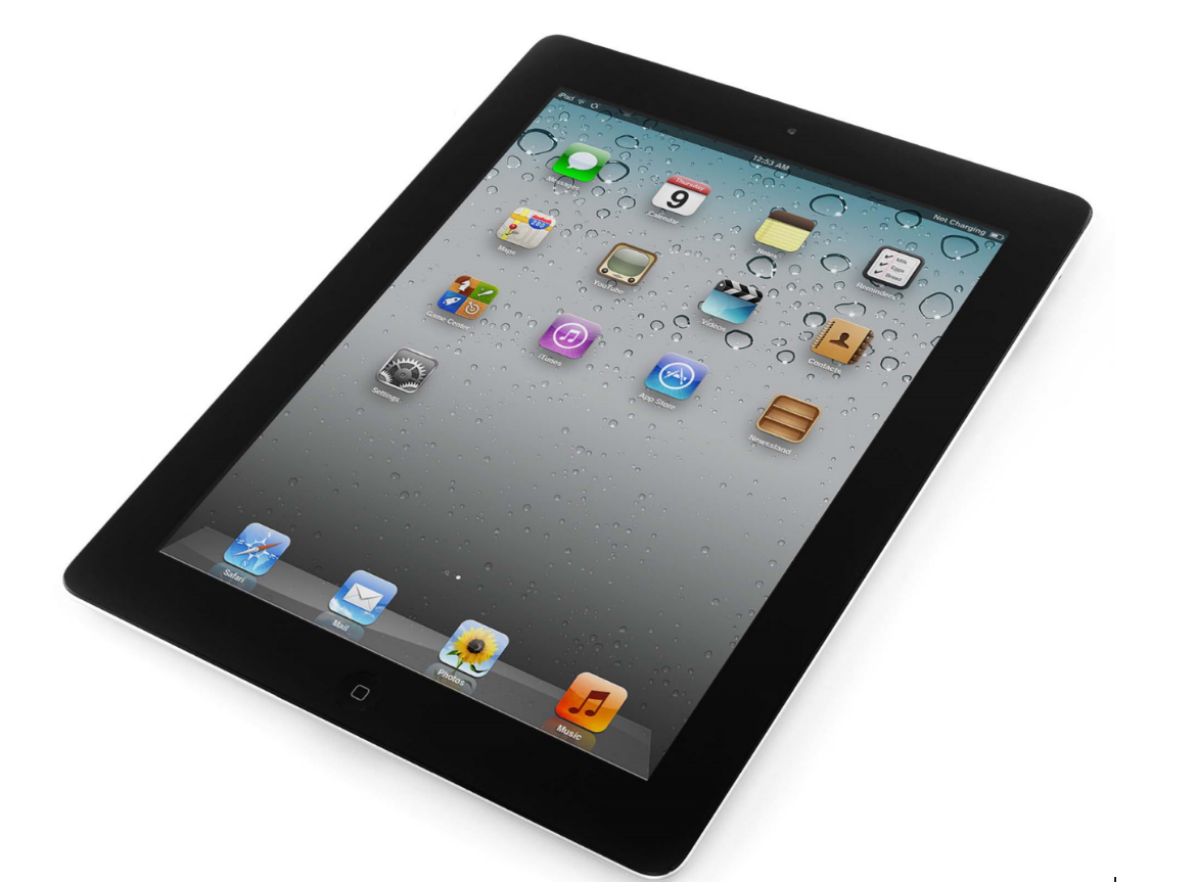 Parts of an iPad