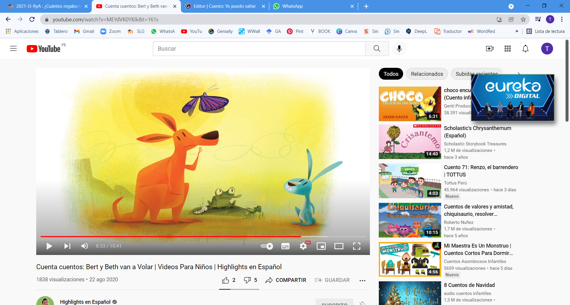 Cuento: Yo puedo saltar | Genially