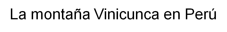 La montaña Arco Iris | Genially