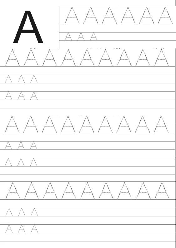 Litera A de tipar | Genially