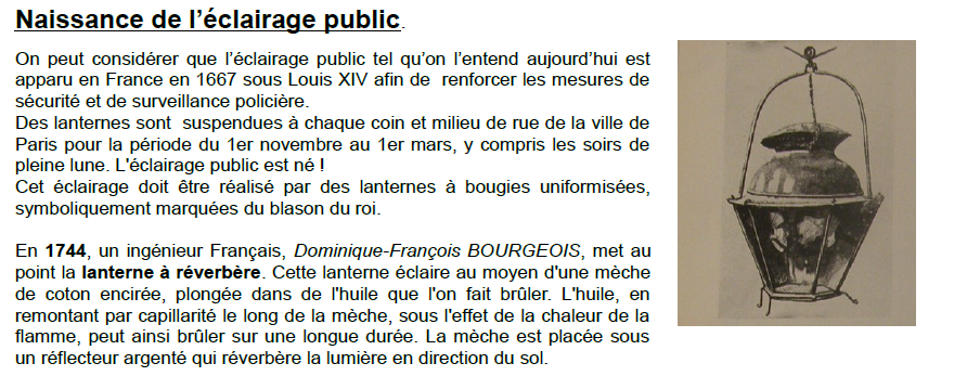 4-Eléa-Eclairage au fil des époques. | Genially