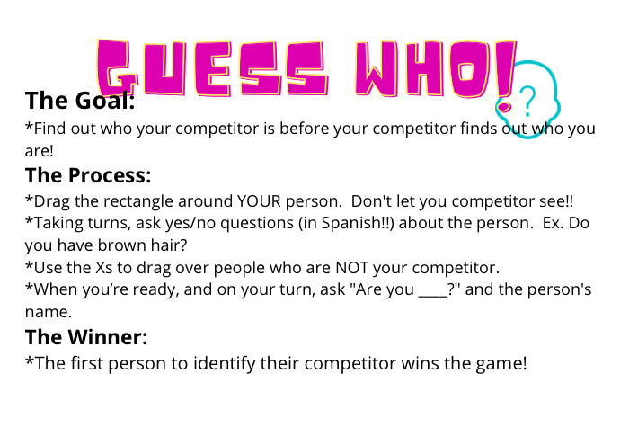 Guess Who! | Genially