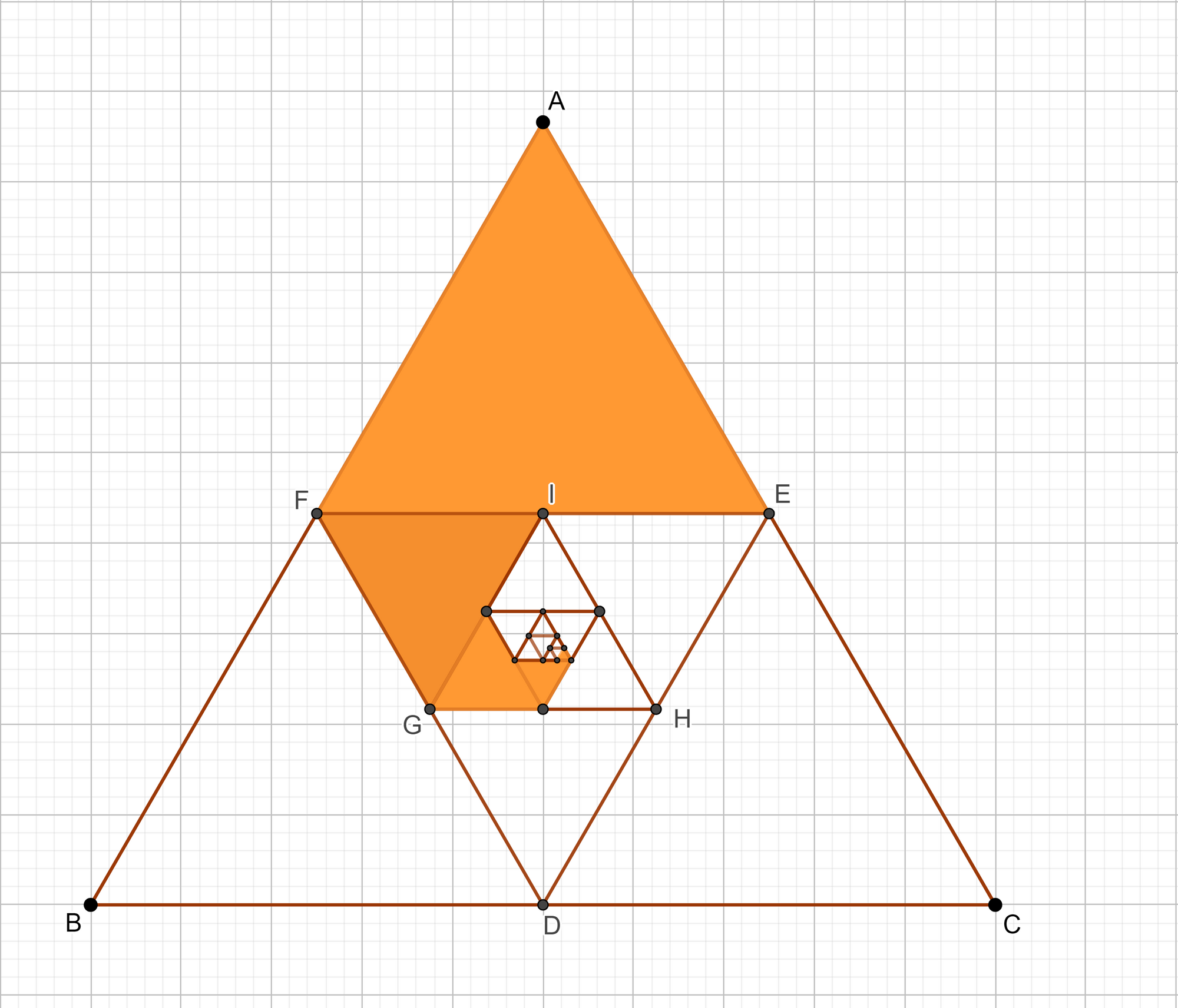 Baravelle Spiral of equilateral triangles | Genially