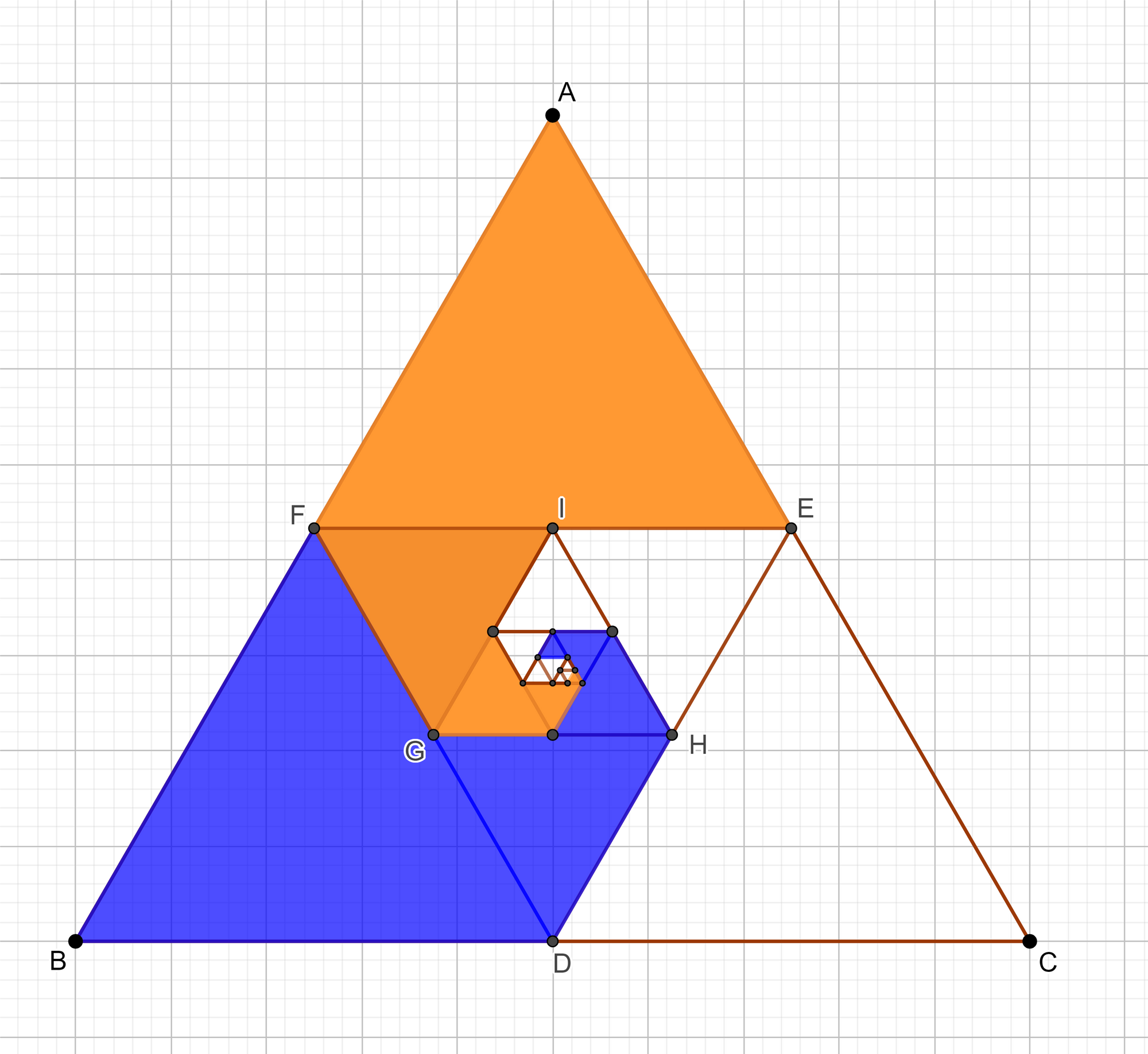 Baravelle Spiral of equilateral triangles | Genially