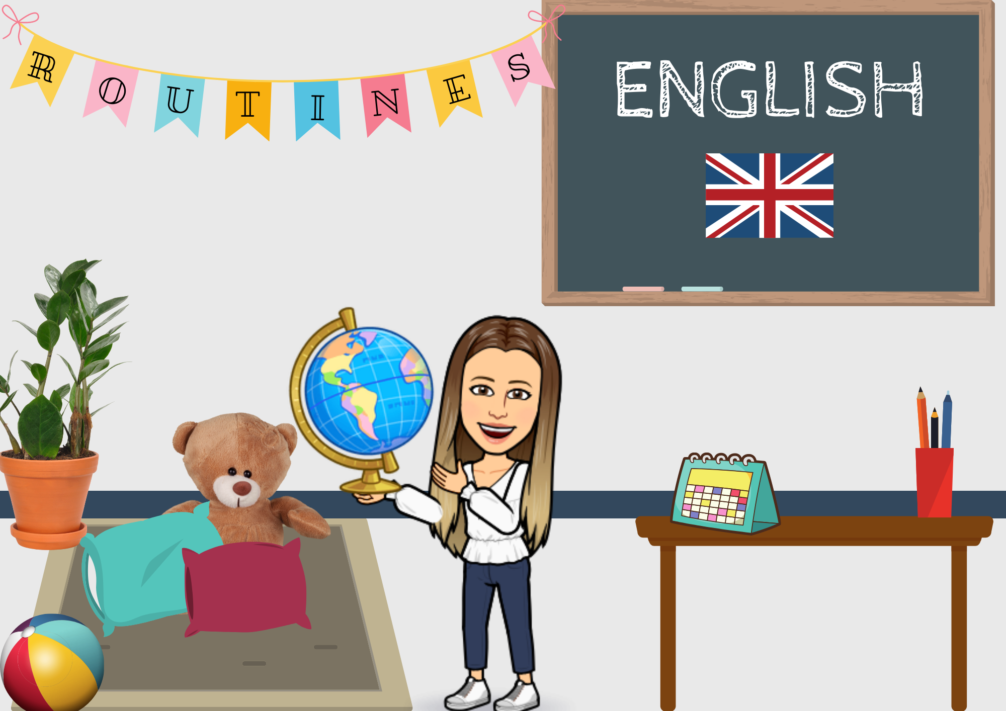 ENGLISH ROUTINES | Genially