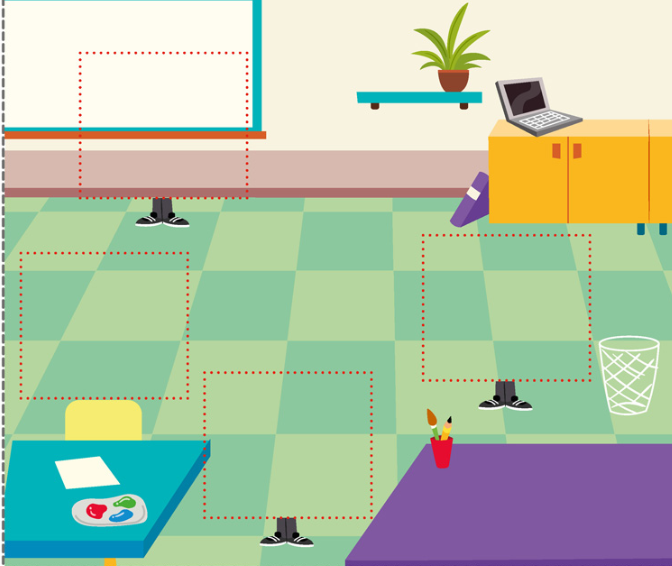 where is...? Prepositions second grade | Genially