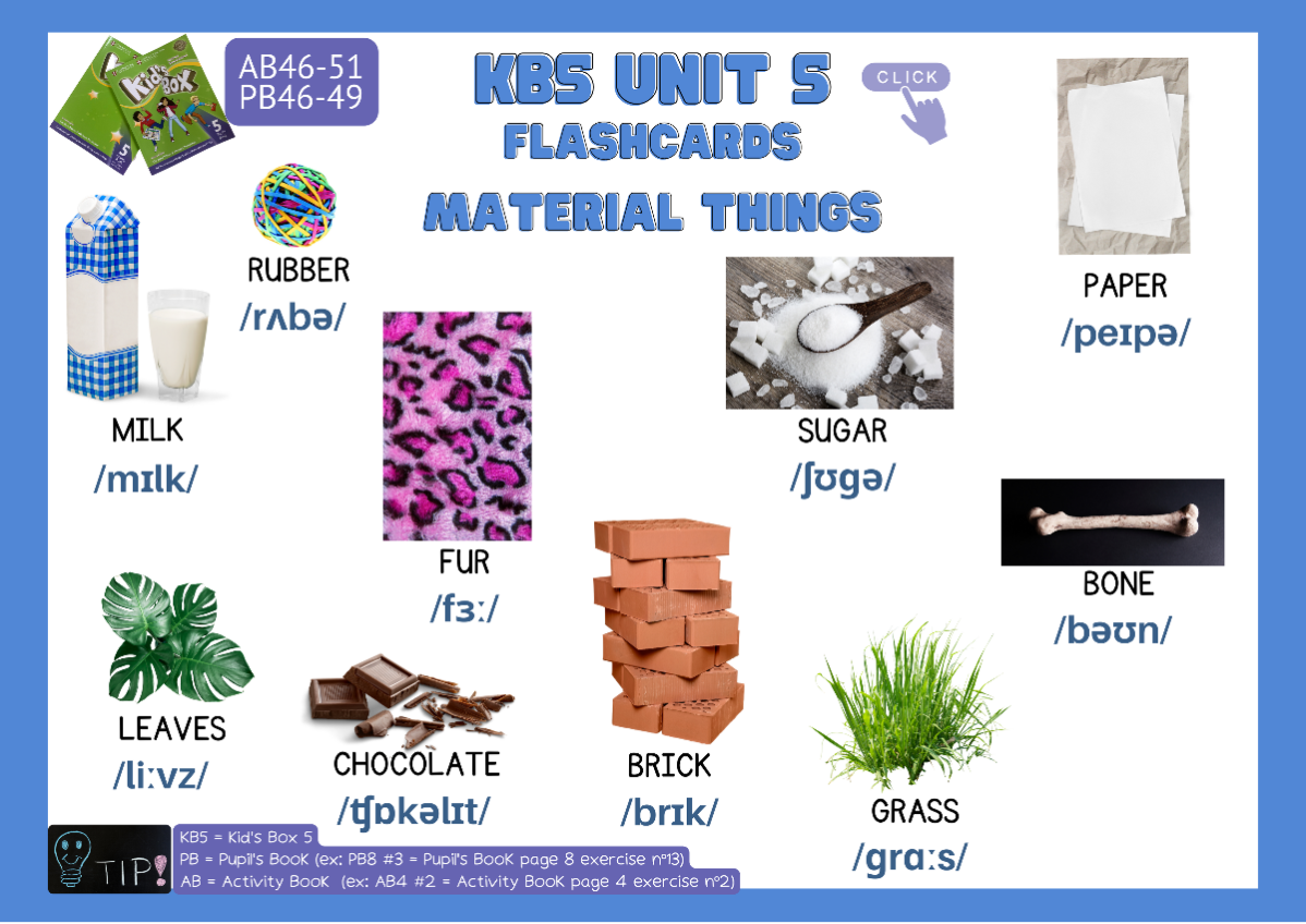 KB5 U5 VOCABULARY | Genially