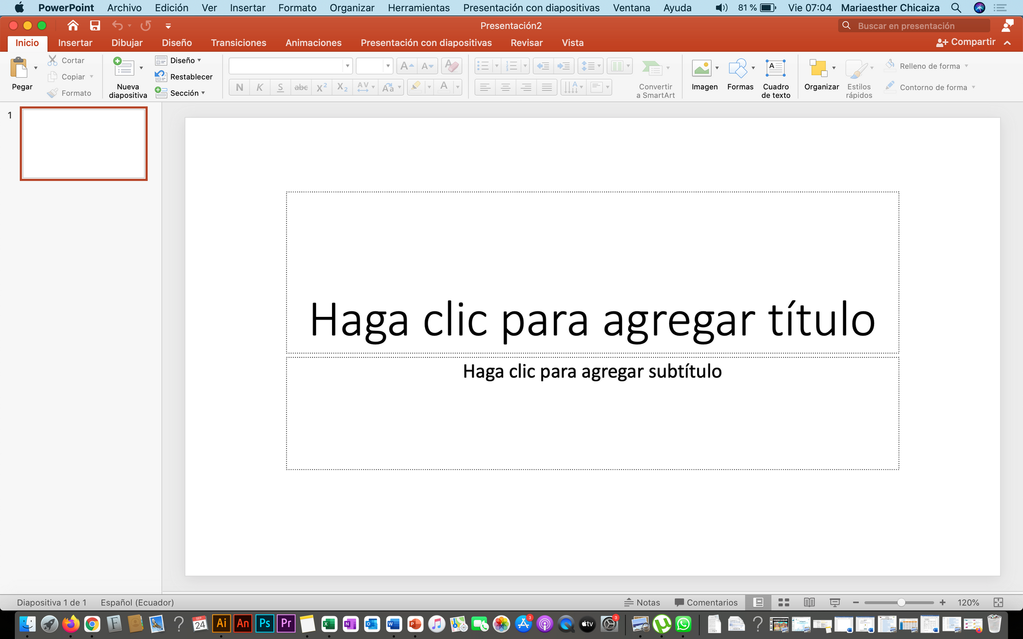 PARTES DE LA VENTANA DE POWERPOINT | Genially
