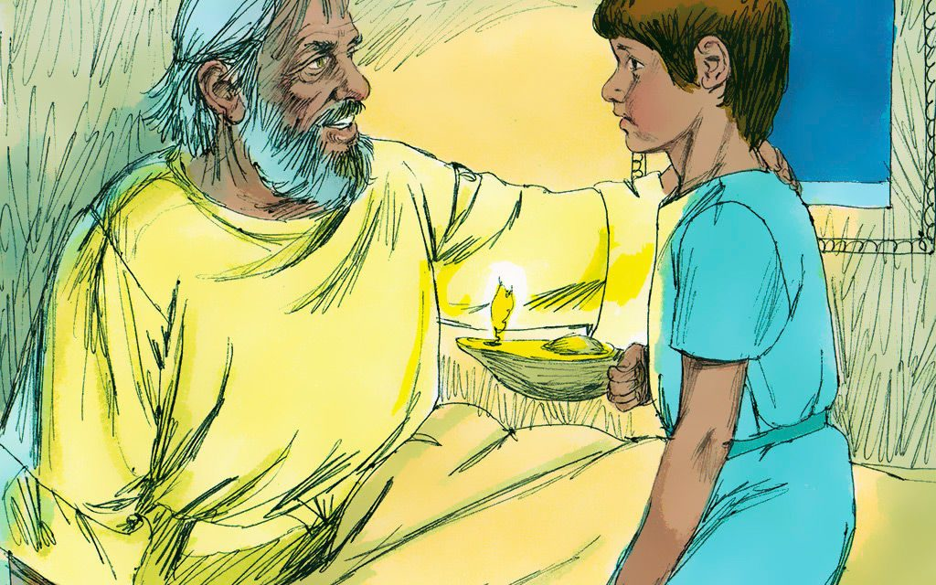 Samuel rozpoznaje głos Boga | Genially