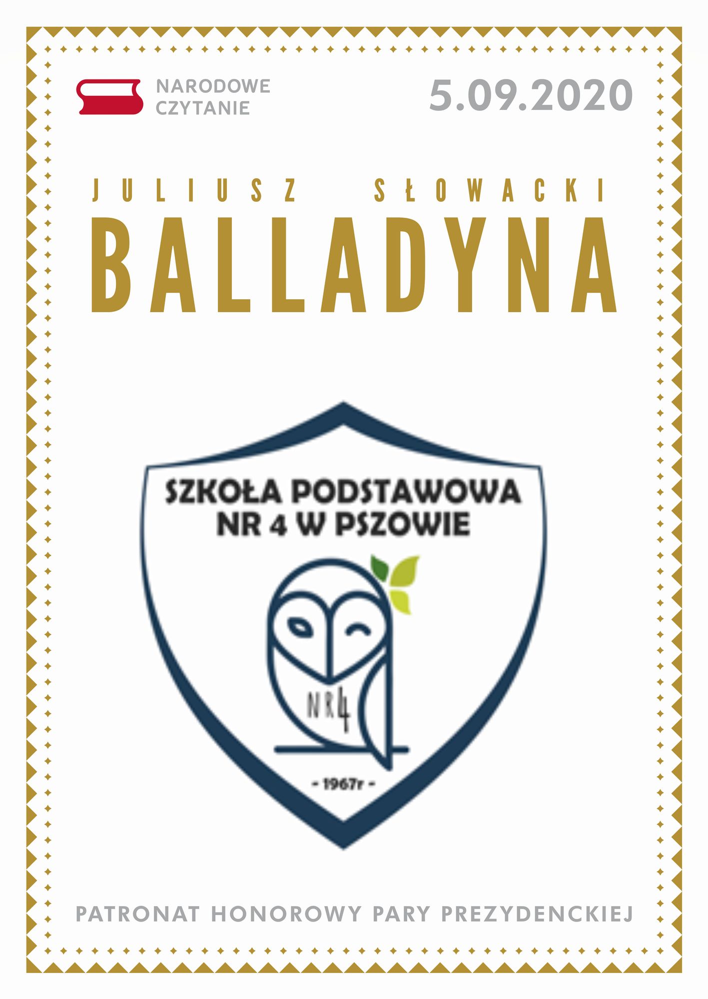 Balladyna- Narodowe czytanie | Genially