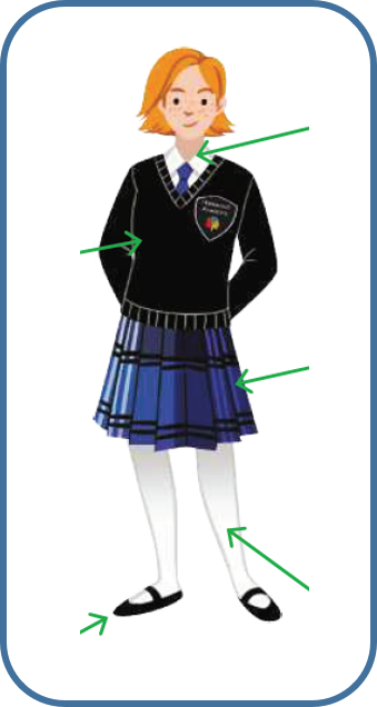 Emily's school uniform | Genially