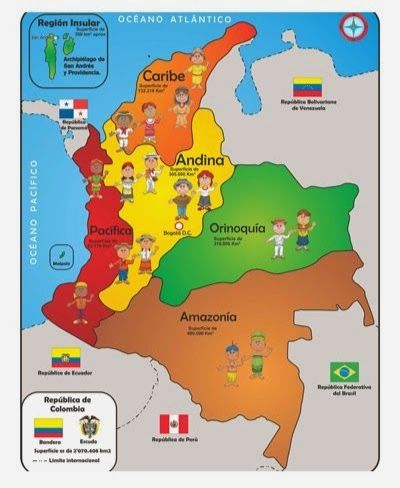 DEPARTAMENTOS DE CADA REGIÓN | Genially