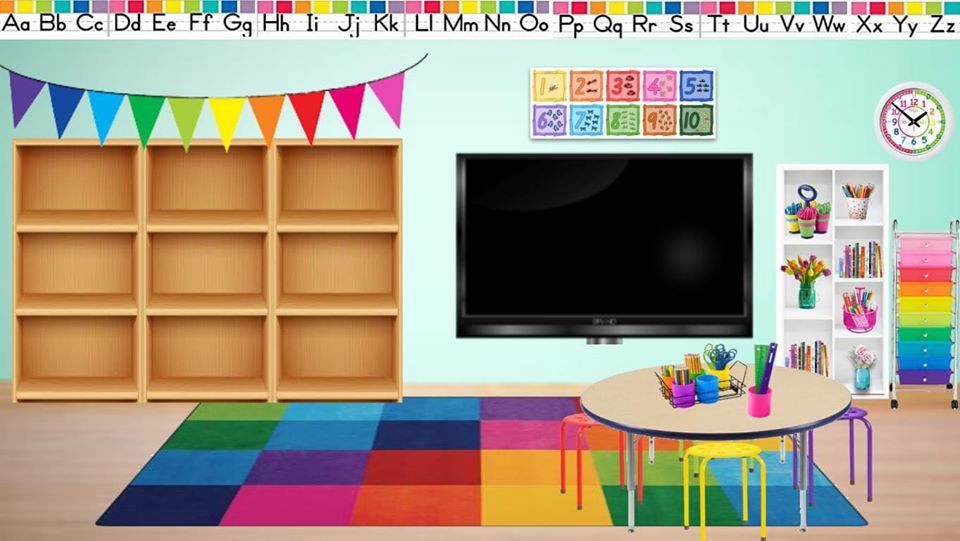 Virtual Primary Classroom | Genially