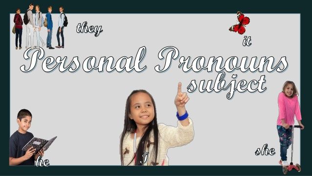 REVISIONS- BE and Personal Pronouns- ACTIVITIES | Genially