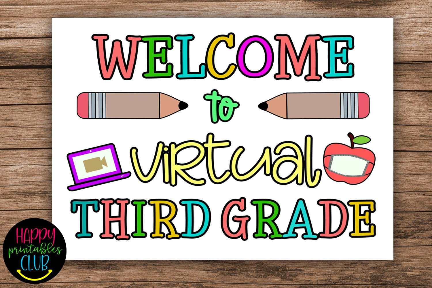 Third grade - virtual classroom rules 2021