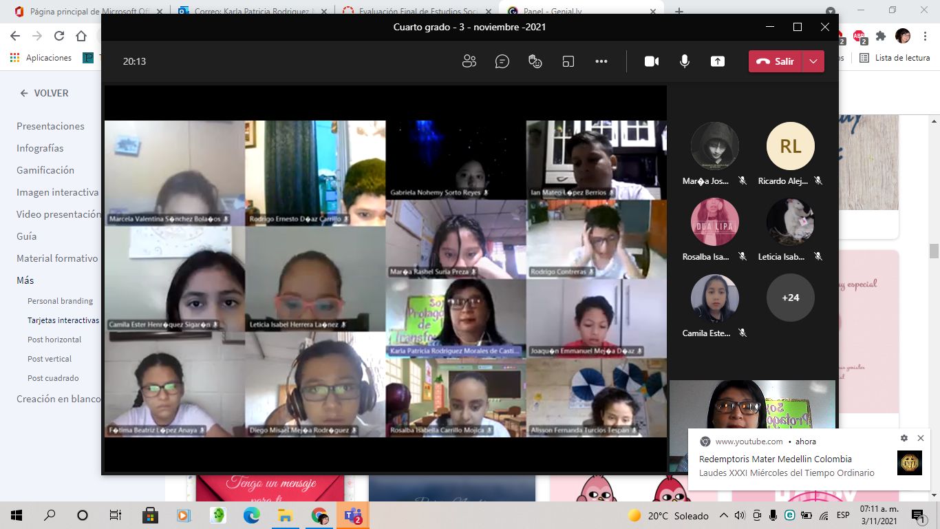 POSTAL FAMILIAR-4to-2021 | Genially