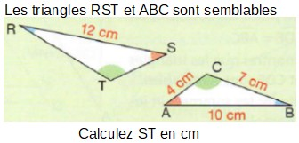 3eme ch 14 Calculs triangles semblables - réutilisable