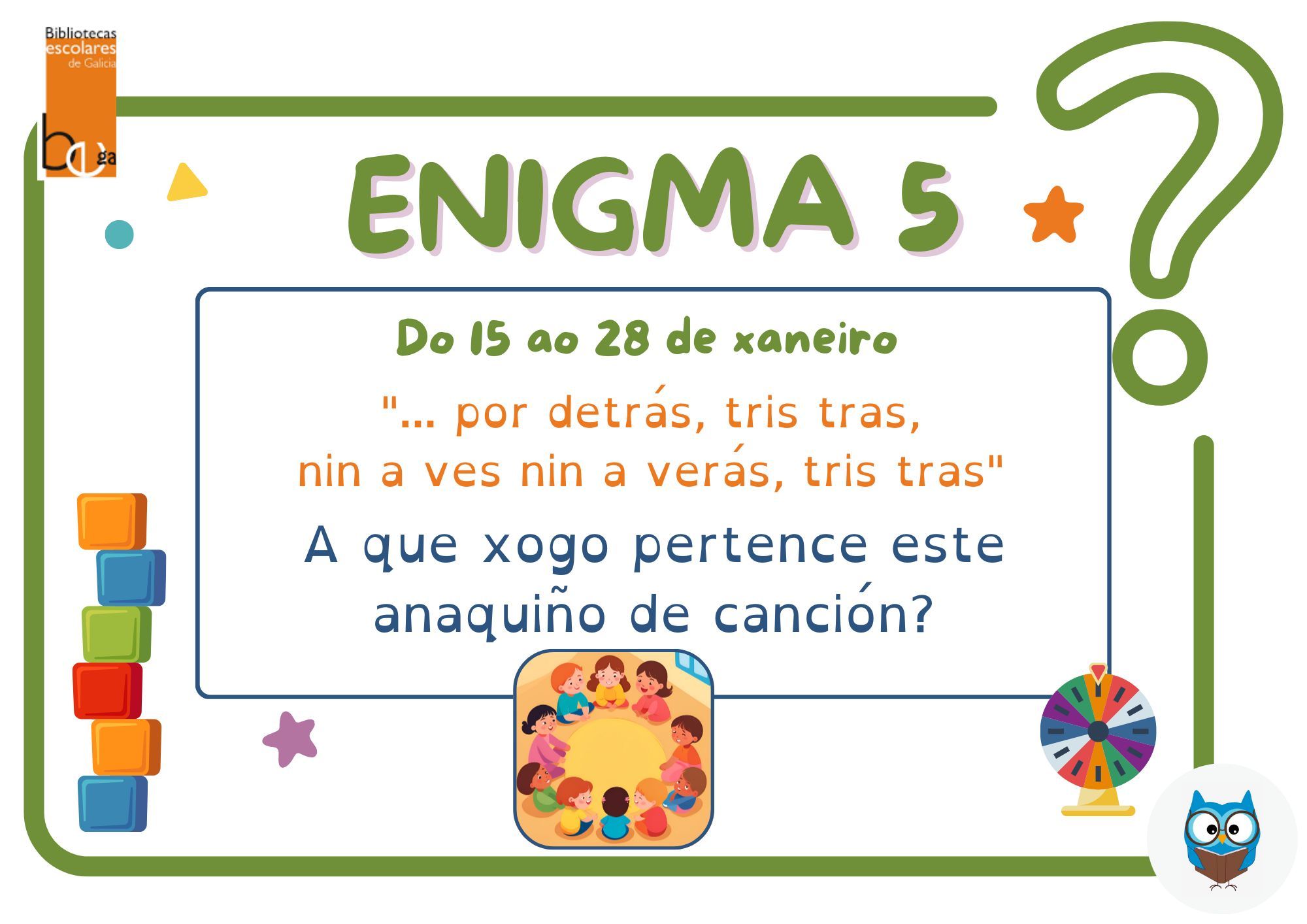 SOLUCIÓN ENIGMA 5 CURSO 24_25 | Genially