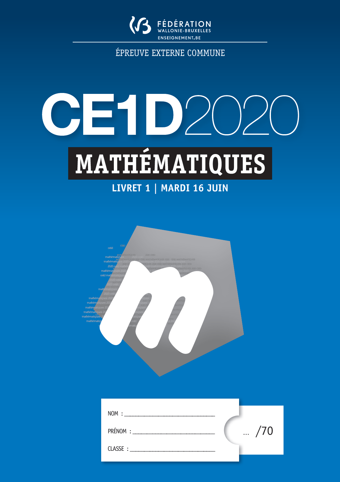 QUESTIONS PDF VIERGES - LIVRET 1 CE1D MATH 2020 2021 | Genially