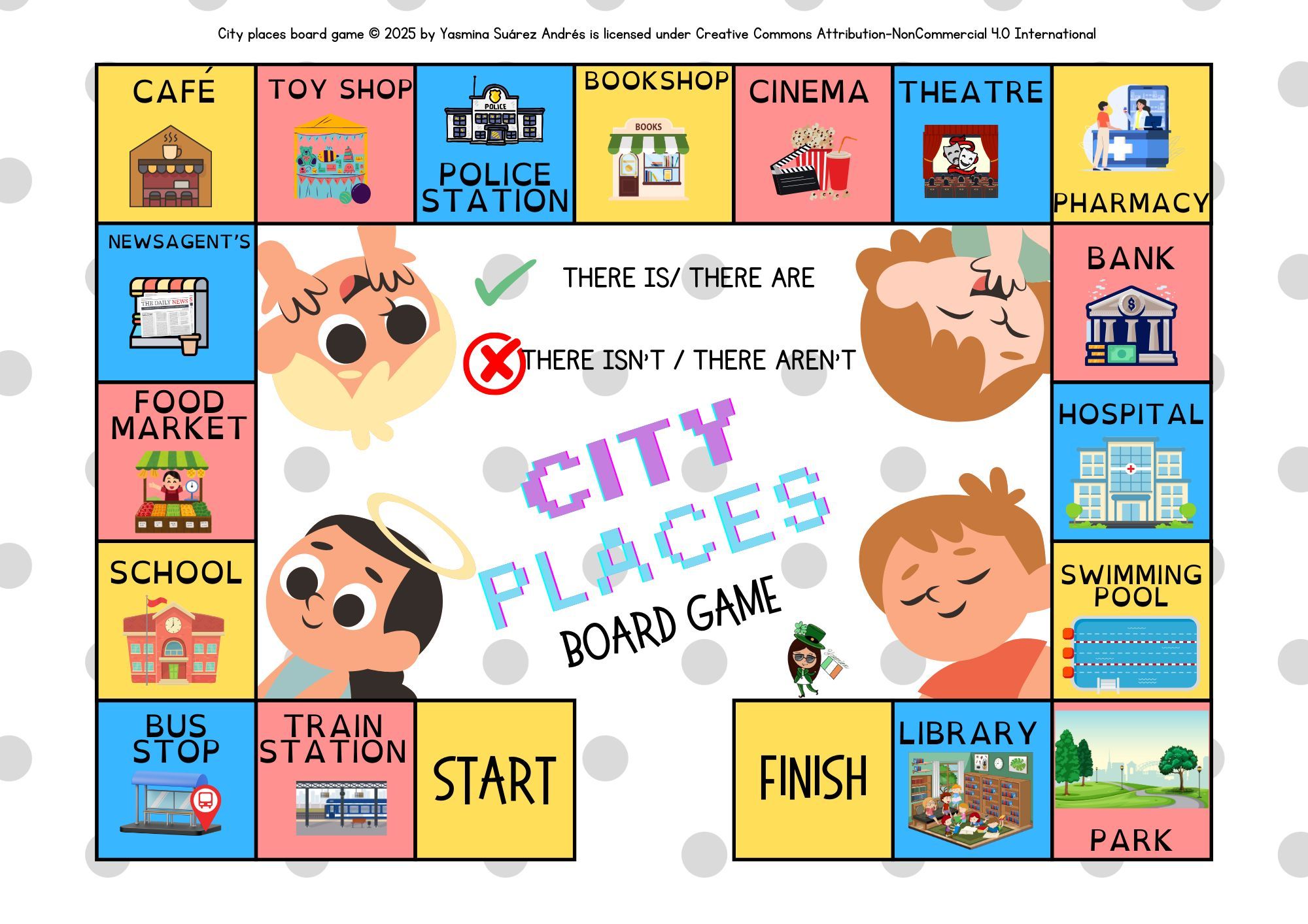 KIDS CAN 4 UNIT 3: WHAT'S SPECIAL ABOUT WHERE YOU LIVE? BOARD GAME ...