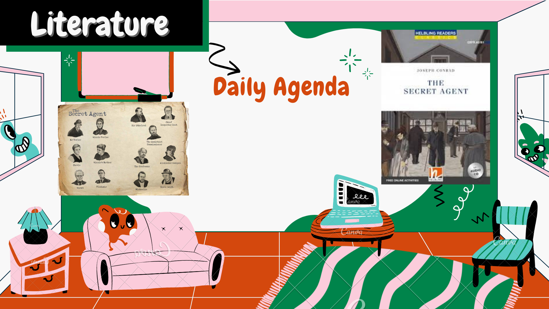 Classroom literature 6th | Genially