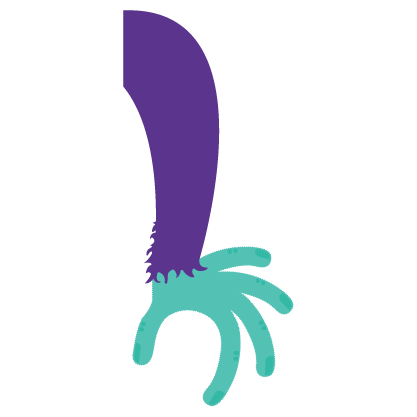 PARTES DEL CUERPO MONSTRUO | Genially