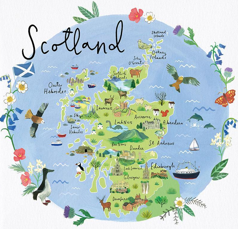 Webquest : discover Scotland | Genially