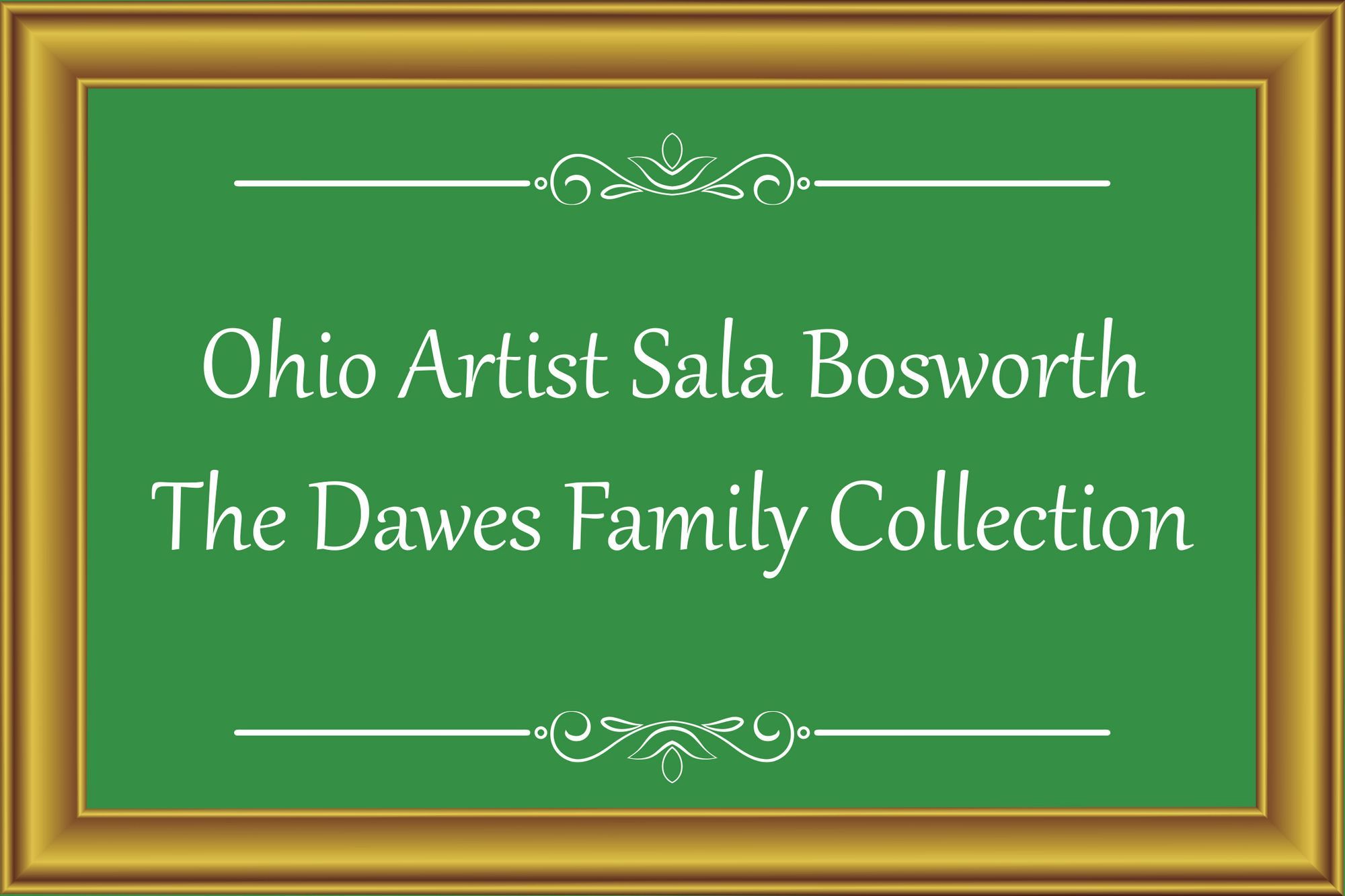 Ohio Artist Sala Bosworth Exhibit 2021 | Genially