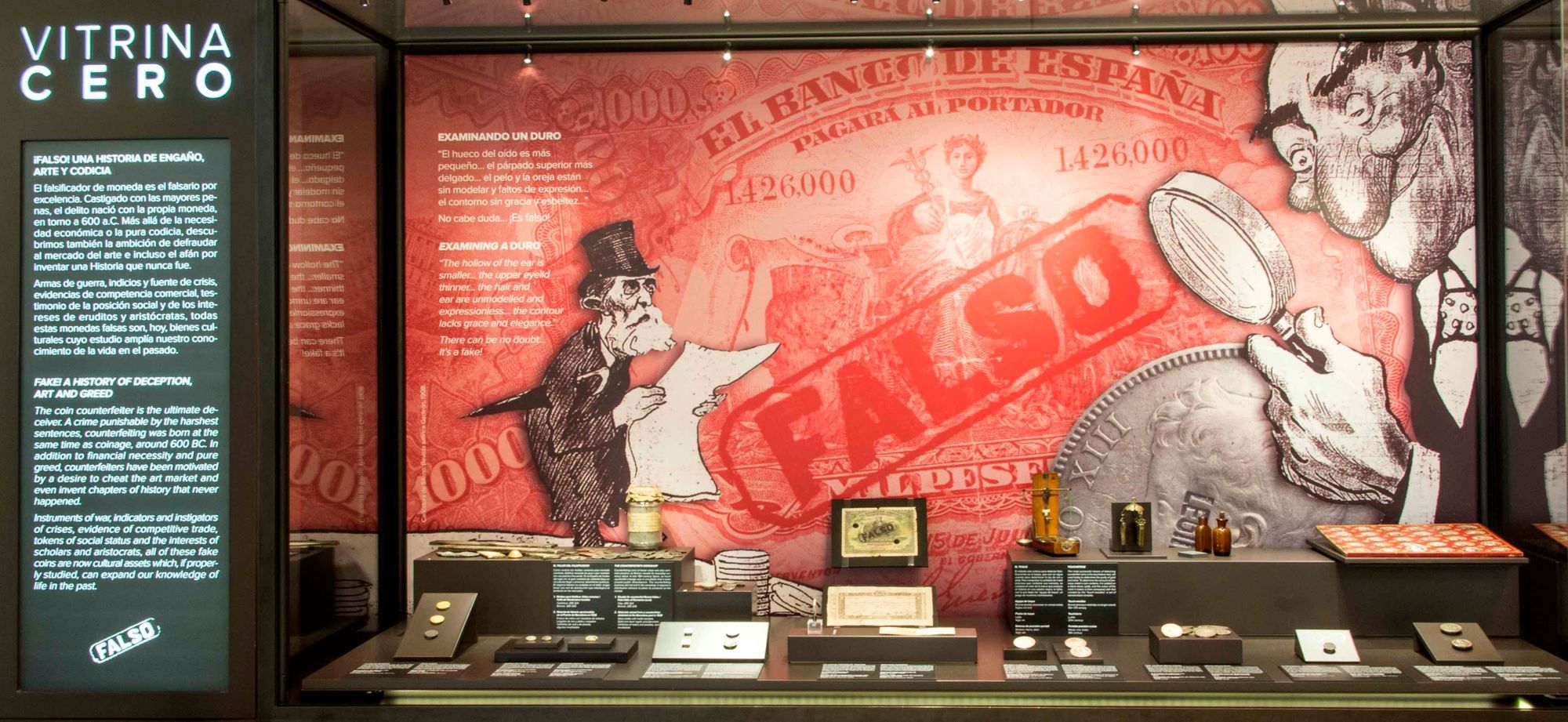 Vitrina Cero: ¡Falso! Una historia de engaño, arte y codicia. (ES) | Genially
