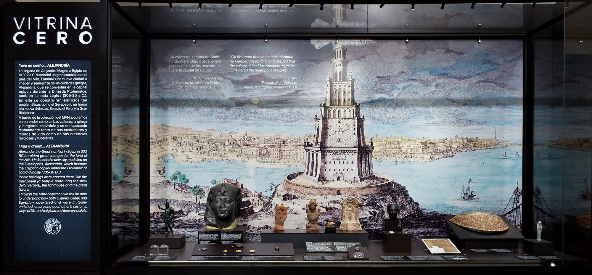 Vitrina Cero: Tuve un sueño ... Alejandría | Genially