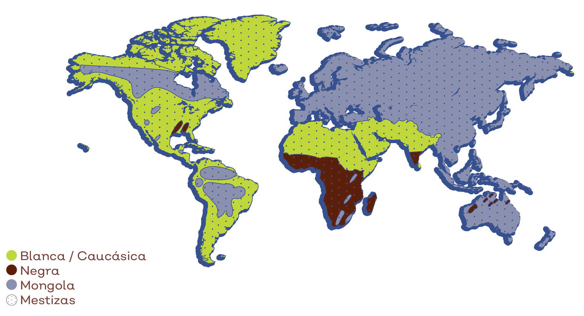 6to Infografía (05) - Las razas del mundo | Genially