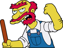 Cronología en Los Simpsons