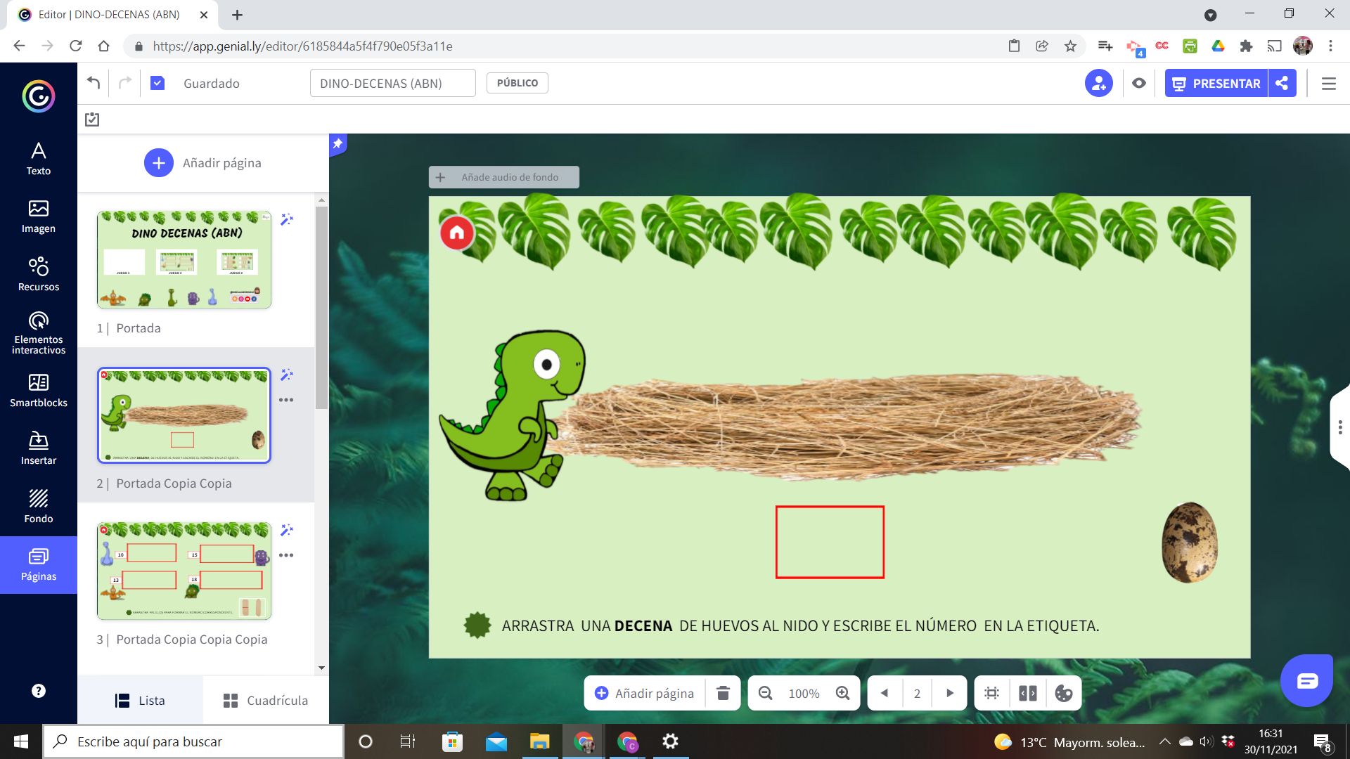 DINO-DECENAS (ABN) | Genially