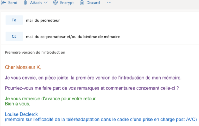 Rédiger un mail | Genially