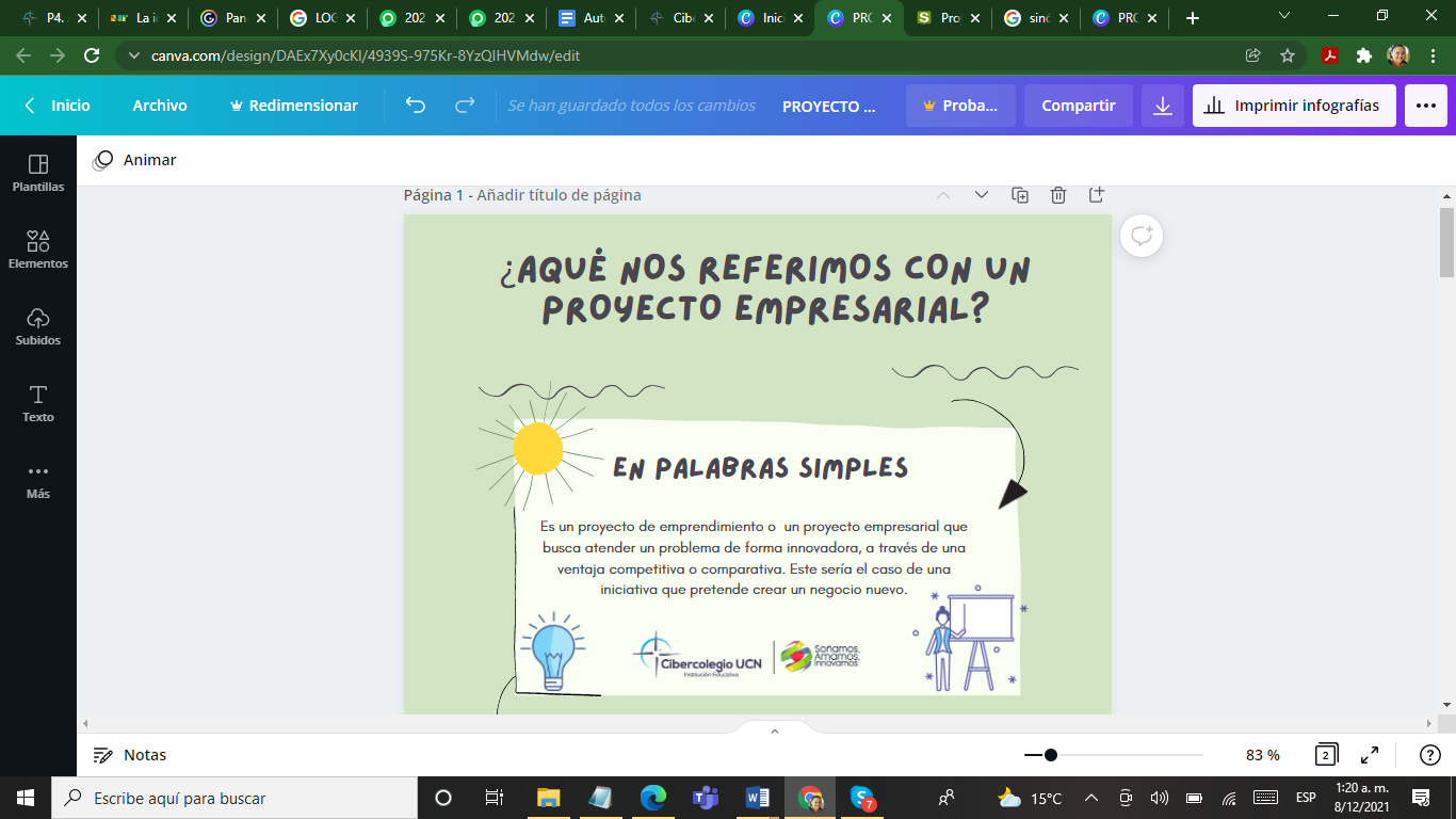 PROYECTO EMPRESARIAL | Genially