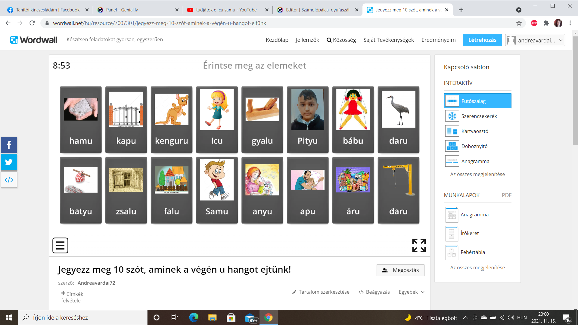 Helyesírás versben | Genially