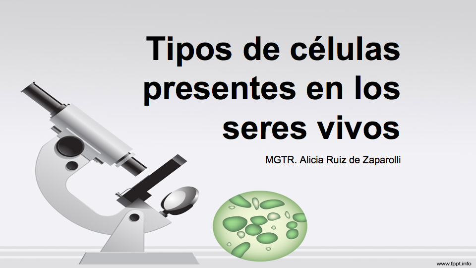 Clase 8. Tipos de células | Genially