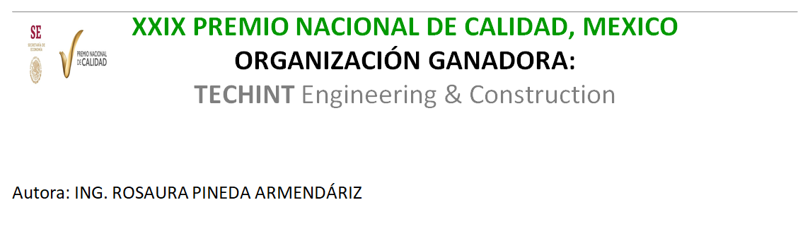 TECHINT XXIX PNC WORKSHOP