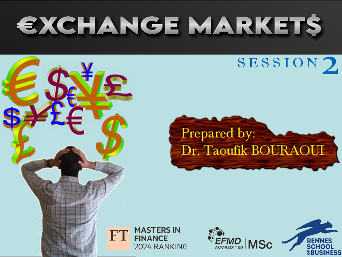 Exchange Markets -Session 2 | Genially